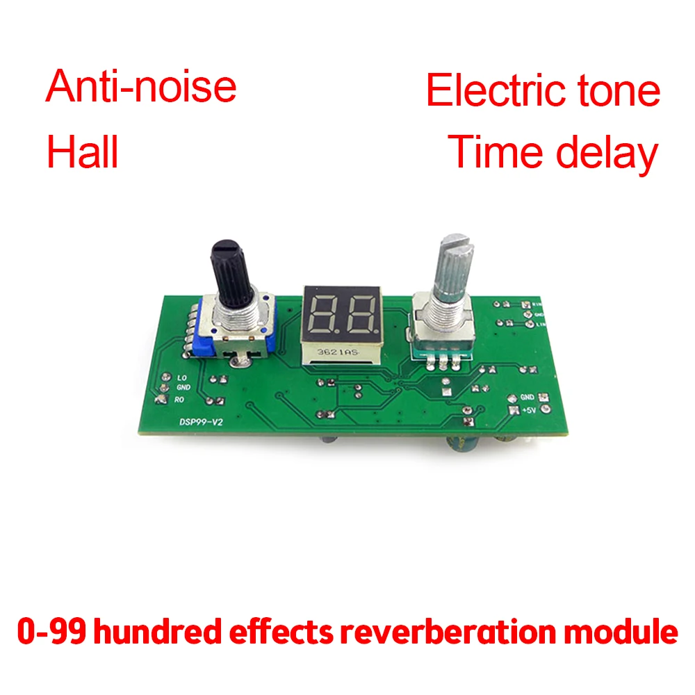 Quality DSP Digital Reverberation Karaoke Reverb Board KTV Mixer ...
