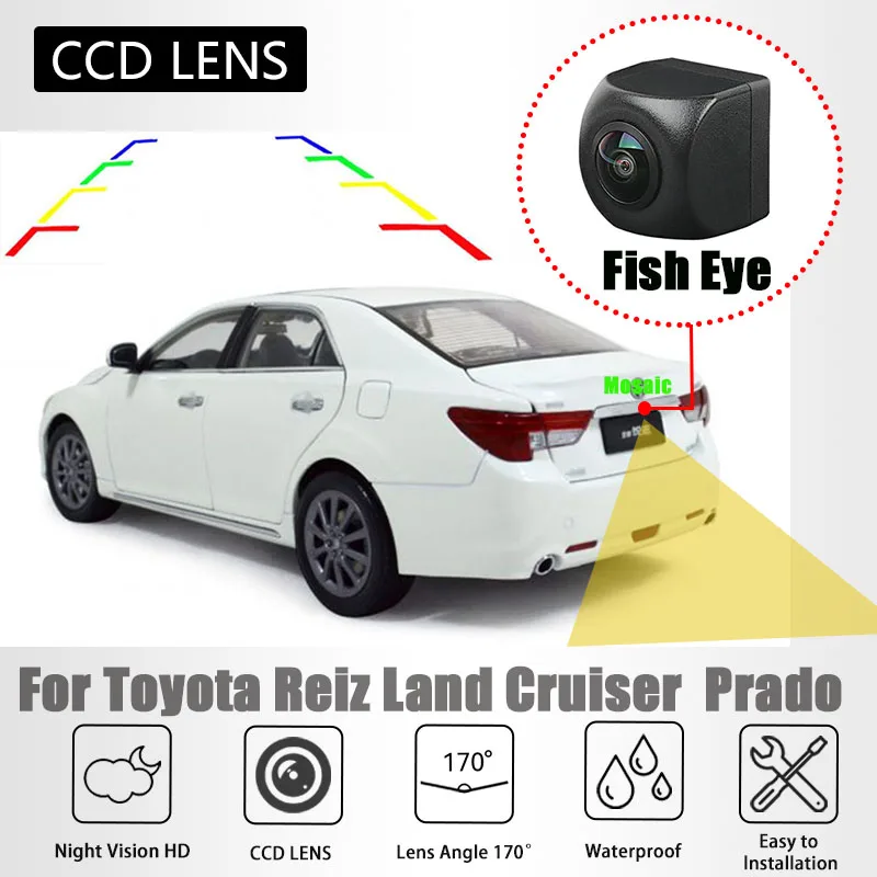 Car Rear View Camera for Toyota Reiz Land Cruiser 100 200 Prado CCD ...