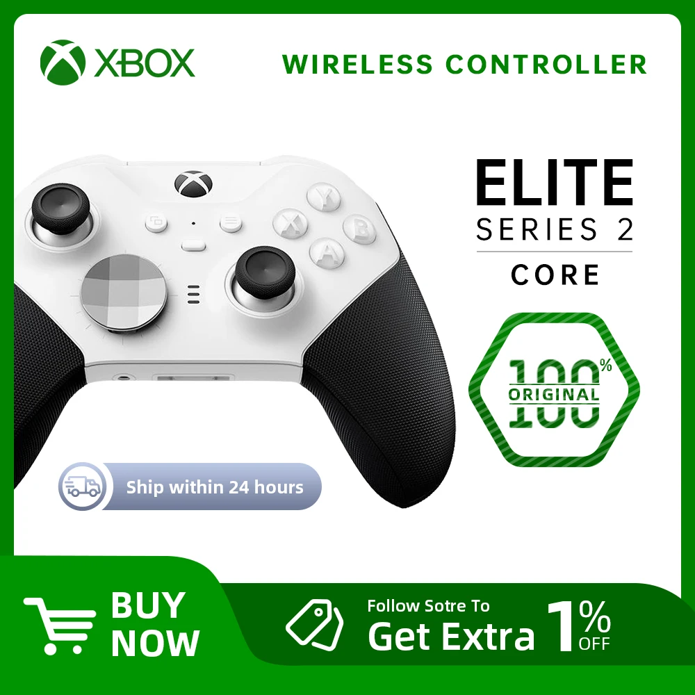 Mando inalámbrico para Xbox Elite Series, 2 núcleos, blanco| | - AliExpress