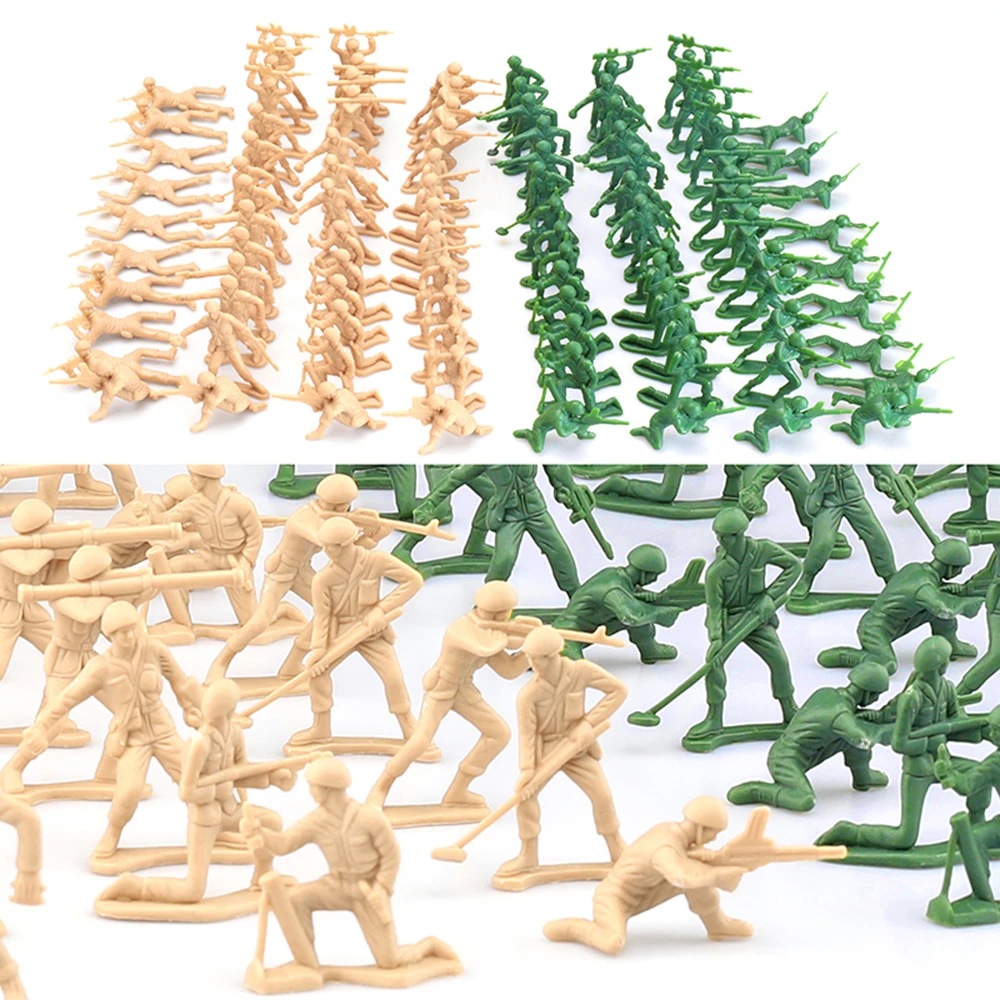 Army Toy Soldier Action Figure | Plastic Army Men Toy Soldiers - 100 ...