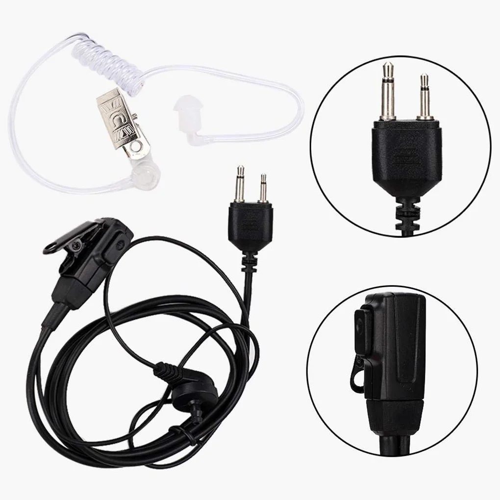 Earpiece Radio External Headset Headphone Microphone Earphone Portable ...