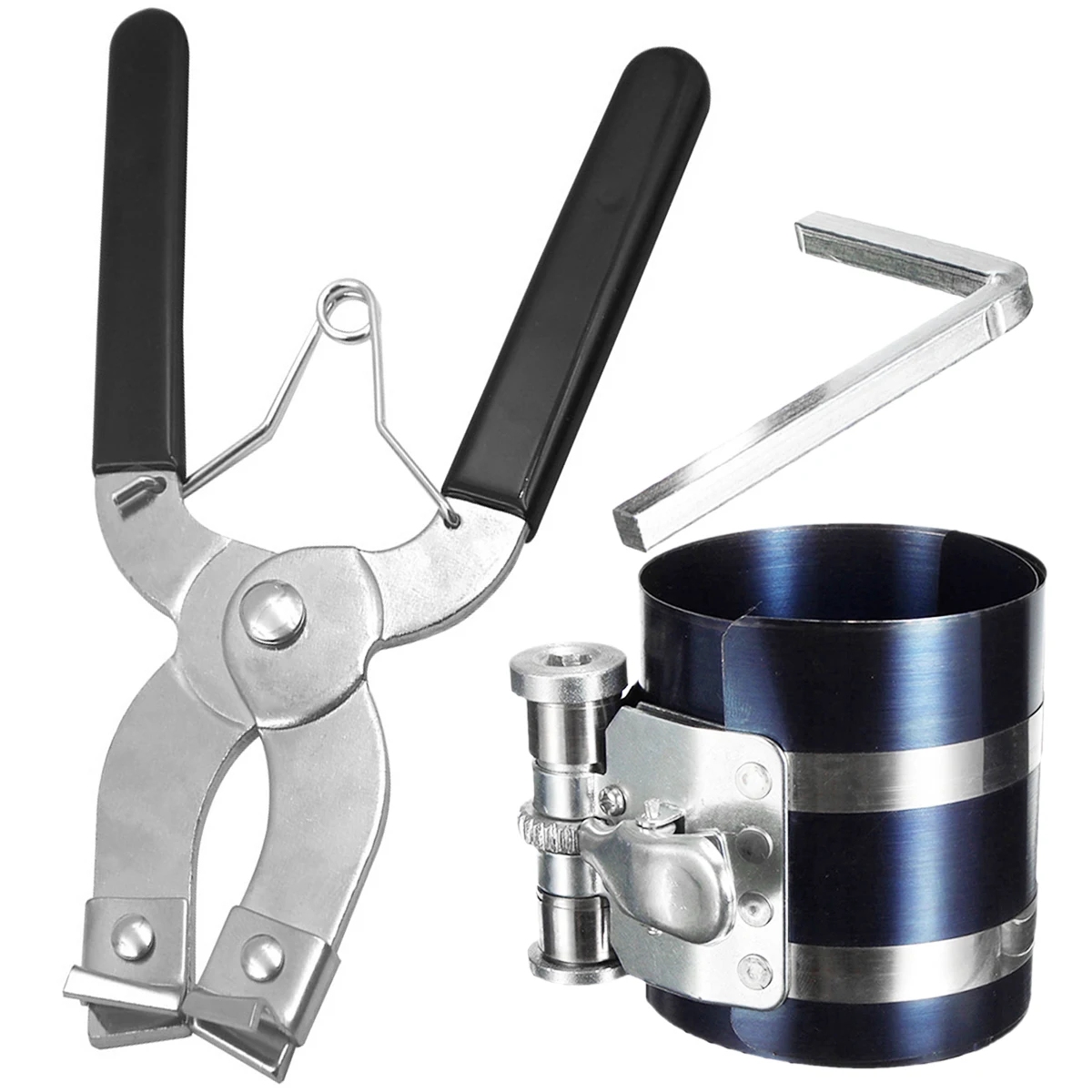 3Pcs-Piston-Ring-Installer-Piston-Ring-Plier-Compressor-Tool-Auto ...