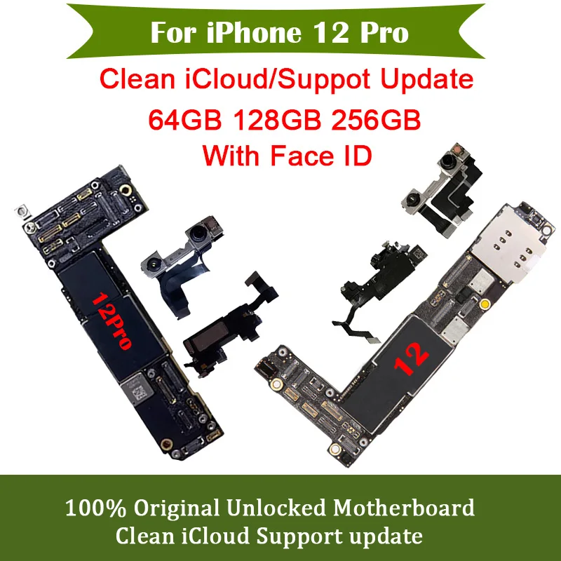 Full-Working-Original-Mainboard-For-iPhone-12-12-Pro-Max-Motherboard ...
