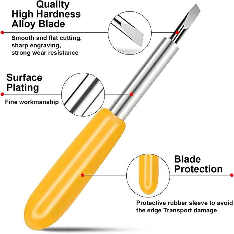 80 Db Vinilvágó Pengék Tungfen Acél – FIXO.hu