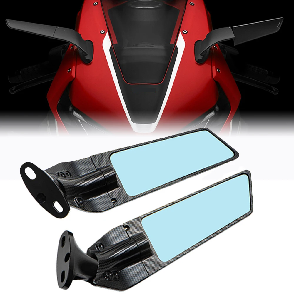Motorcycle-Mirror-Modified-Wind-Wing-Rotating-Rearview-Mirror-For-Honda ...