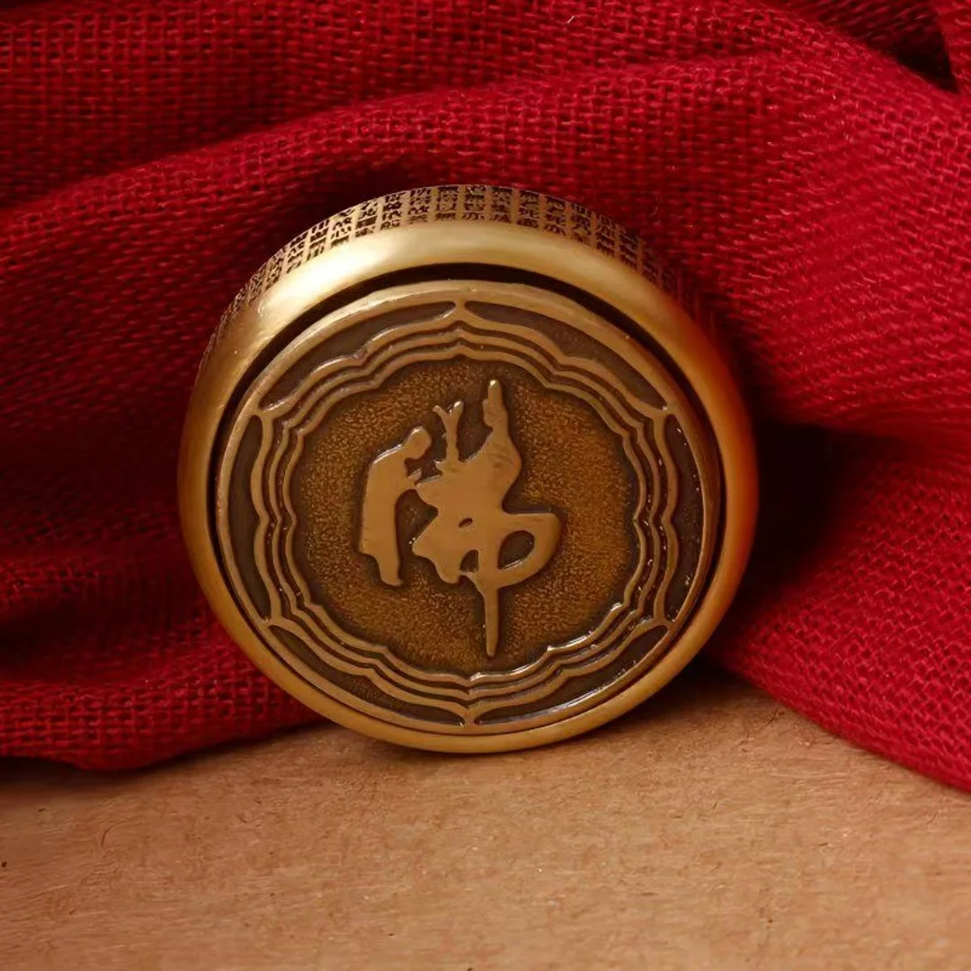 Zen Buddha Fidget Spinner Adult Metal EDC Fidget Toys ADHD Hand Spinner ...