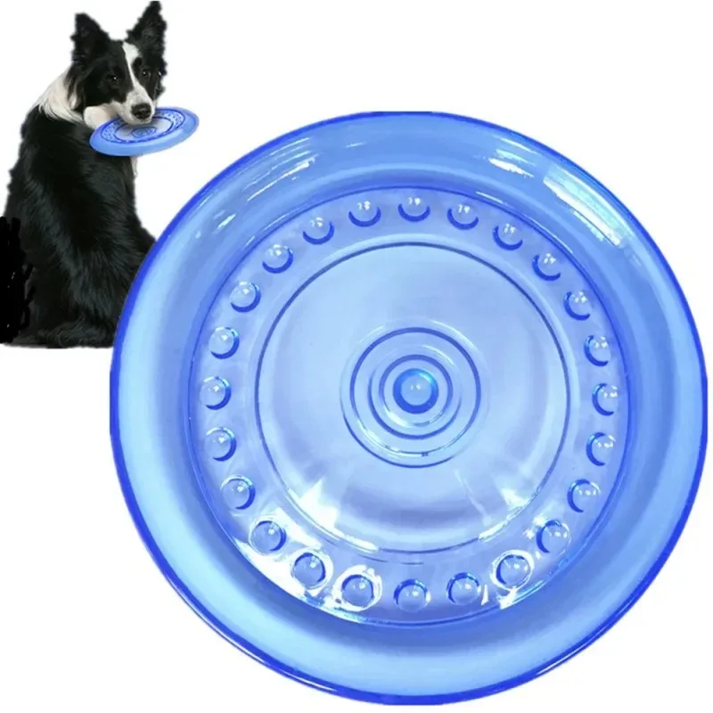Pet-Dog-Toy-Discs-Dog-Flying-Discs-Trainning-Puppy-Toys-Rubber-Fetch ...