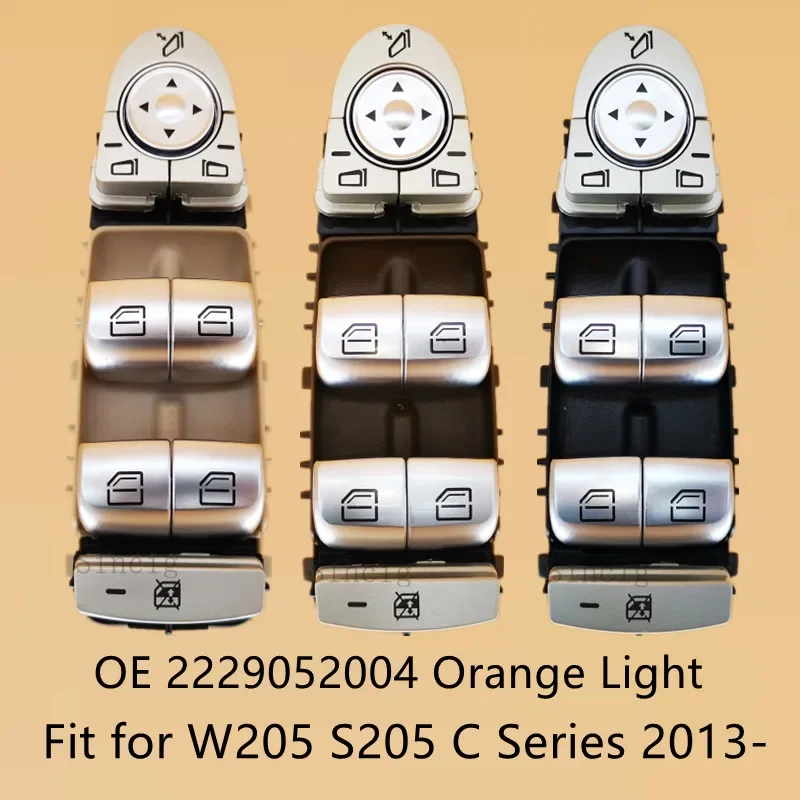 Master-Window-Control-Switch-Button-For-Benz-C-Class-W205-S205-X253 ...