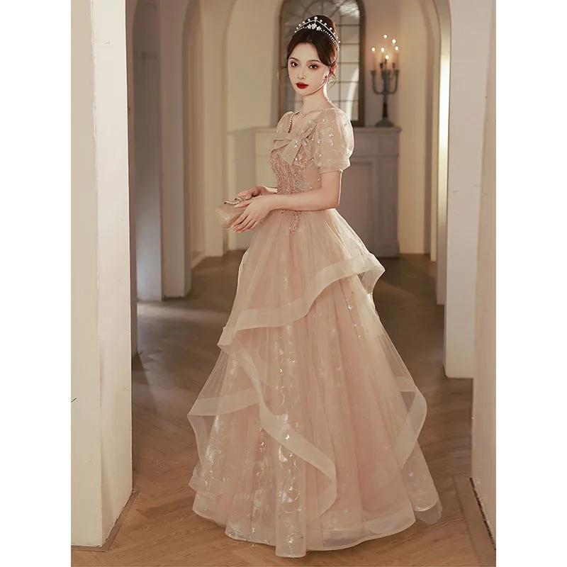 Pink Champagne Color Dress