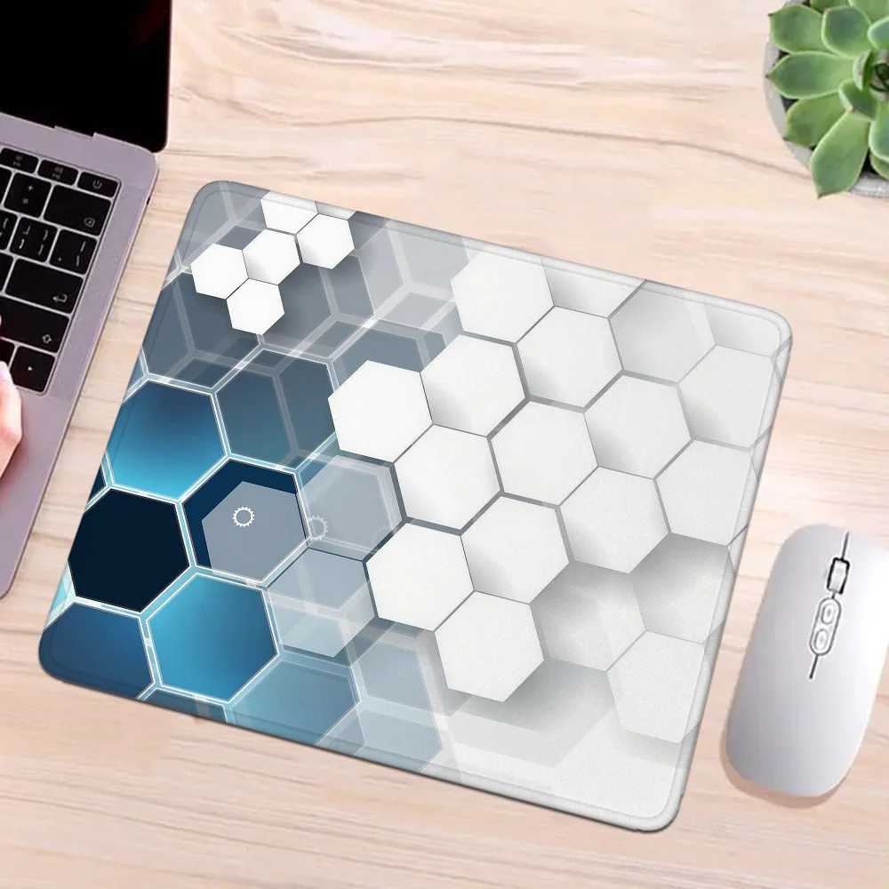 Hexagonal-Honeycomb-Gaming-PC-Mats-Escrit-rio-Mousepad-Pequeno-Tapete ...