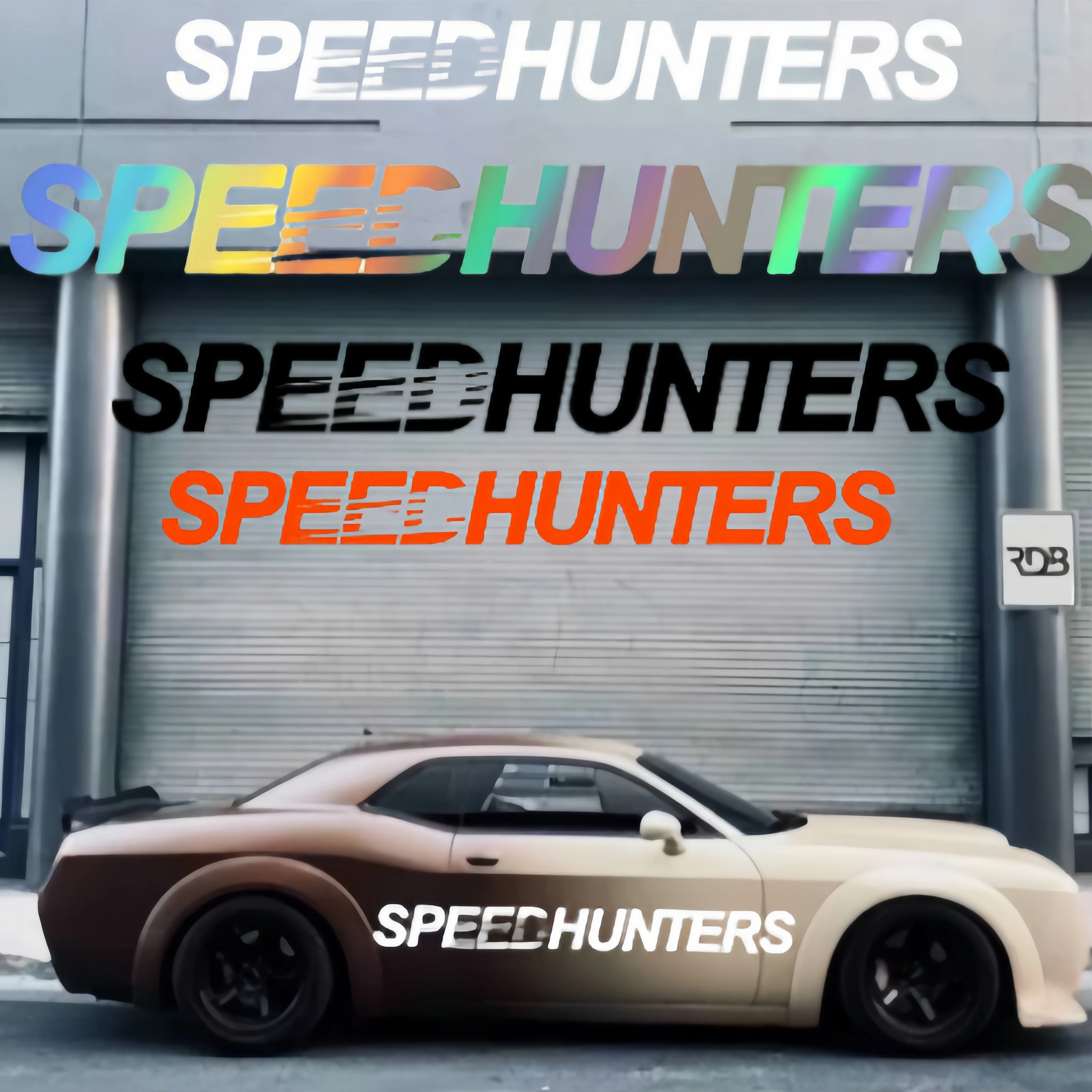 Various-Sizes-Speed-Hunters-Graphics-Car-Vinyl-Stickers-Waterproof ...