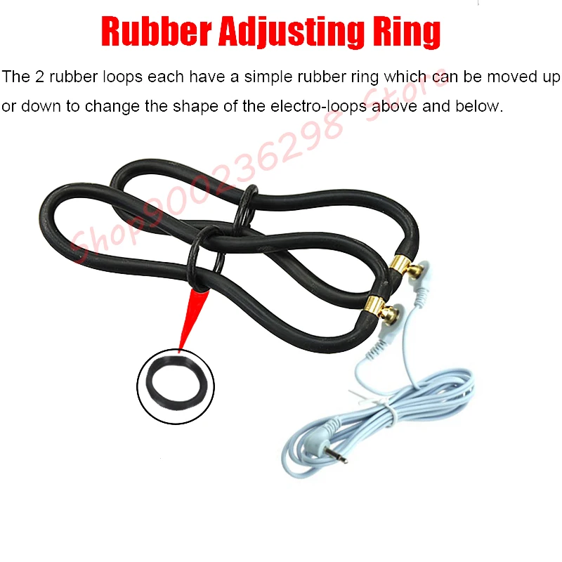 Electro Sex/Stimulation Insertable Vaginal Ring Anal Electrode Plug,E ...