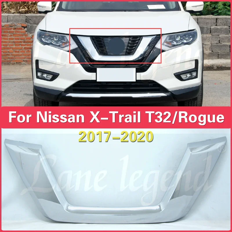 U-Center-Grid-Front-Grille-Trim-Molding-Outer-Decor-Frame-Strip ...