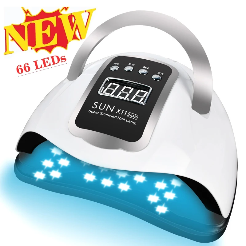 Lampe à ongles,SUN X11 Max--Sèche ongles avec lampe Led UV, 66-36Led ...