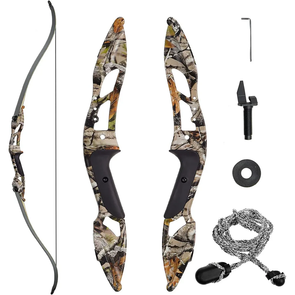 56-Archery-Bow-Set-Recurve-Bow-and-Arrow-Takedown-Bow-Adults-Bow-Set ...