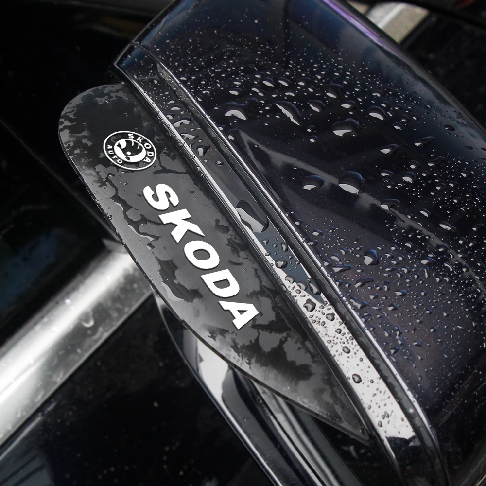 Espejo-retrovisor-de-silicona-para-coche-cubierta-de-lluvia-pegatina ...