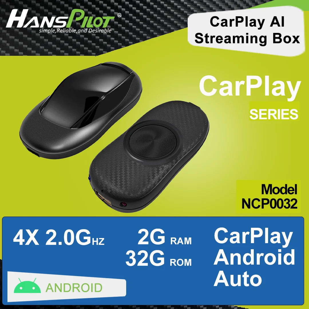 NCP0032-HansPilot-CarPlay-Ai-Android-Box-Android-13-Wireless-CarPlay ...