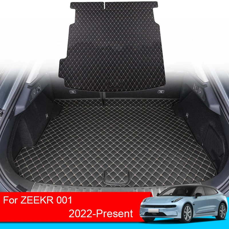 1PC-PU-Leather-Car-Rear-Trunk-Mat-For-ZEEKR-001-2022-Present-Waterproof ...