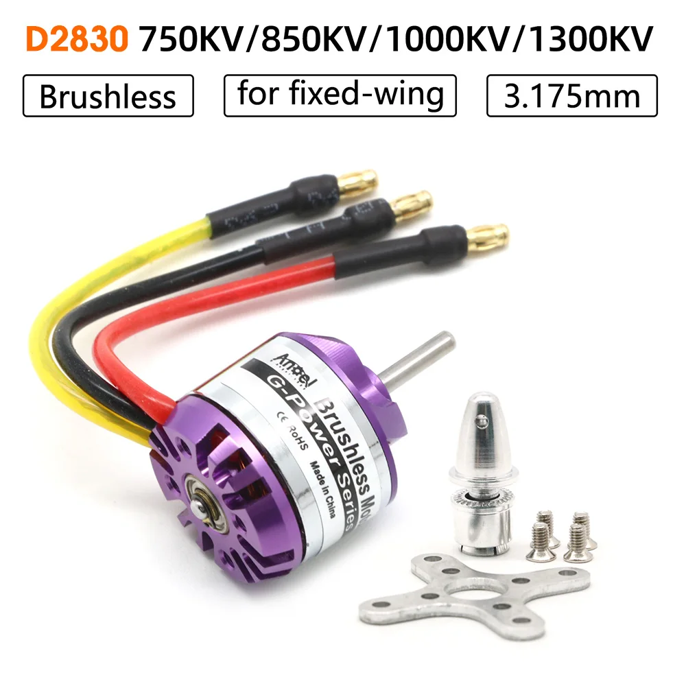 D2830-2830-750KV-850KV-1000KV-1300KV-Brushless-Motor-For-Rc-Multicopter ...