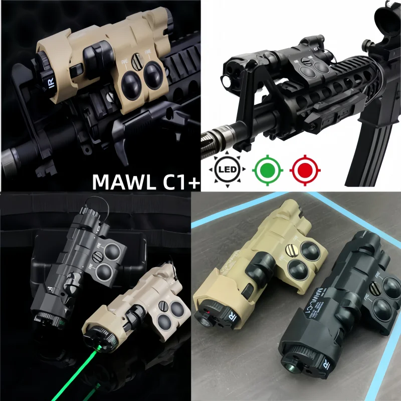 NEW MAWL C1 Modular Laser Pointer, Laser Flashlight Combination Light ...