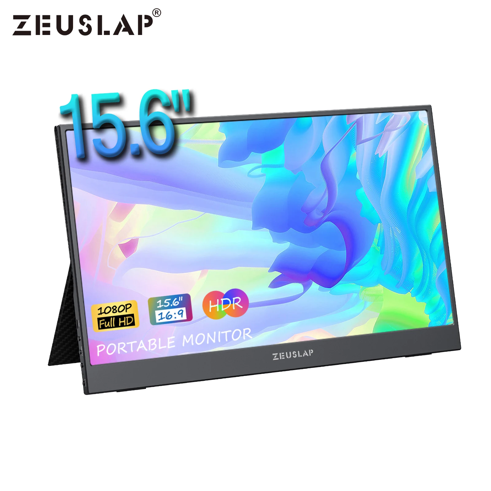 Portable-Monitor-ZEUSLAP-15-6-Inch-FHD-1080P-Usb-Type-C-HDMI-Compatible ...