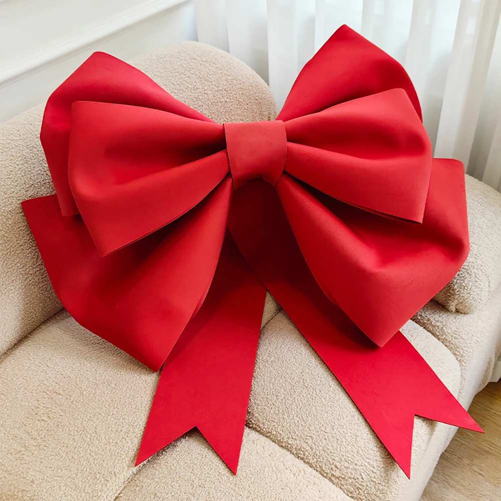 Romantic Bow Ornaments Christmas Decoration Large Bow EVA Display Xmas ...