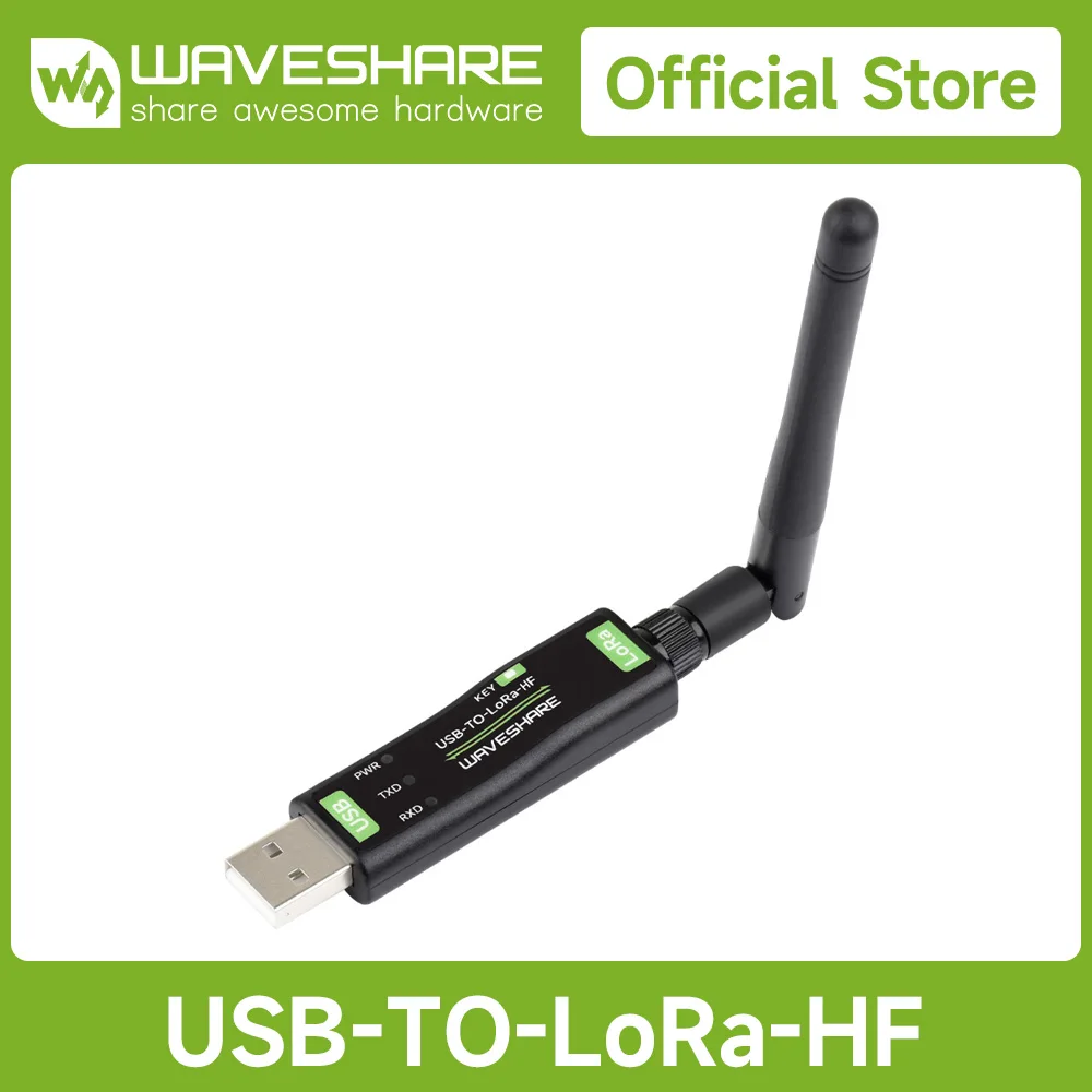 Waveshare-USB-To-LoRa-Data-Transfer-Module-Based-On-SX1262-Suitable-For ...
