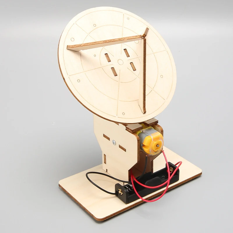 Wooden-Electric-Radar-Detector-Model-Kids-Science-Toy-Technology ...