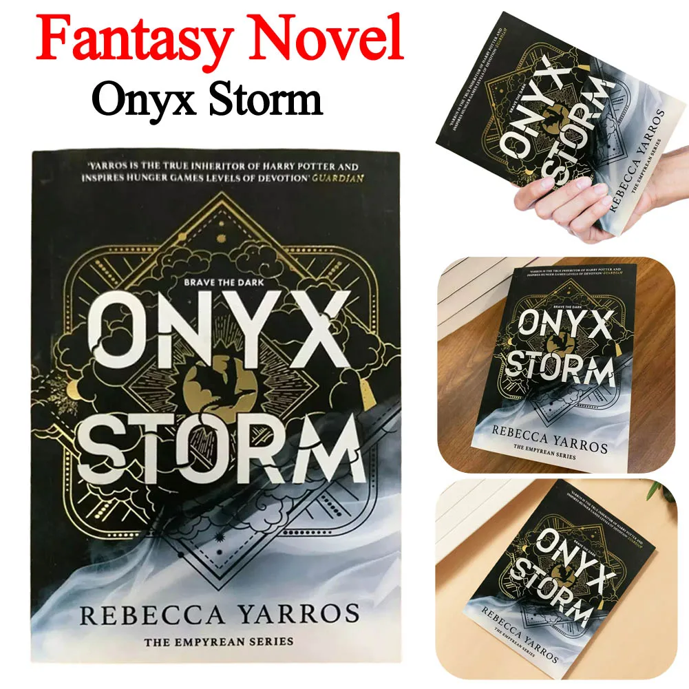 Onyx Storm Book 3 English Paperback Book Brand New Book Fantasy Novel ...