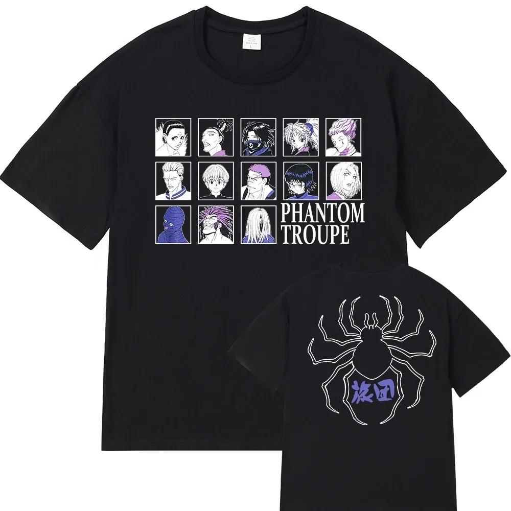 Camiseta-Hunter-Phantom-Troupe-ropa-Hisoka-Chrollo-camisetas-de-talla ...