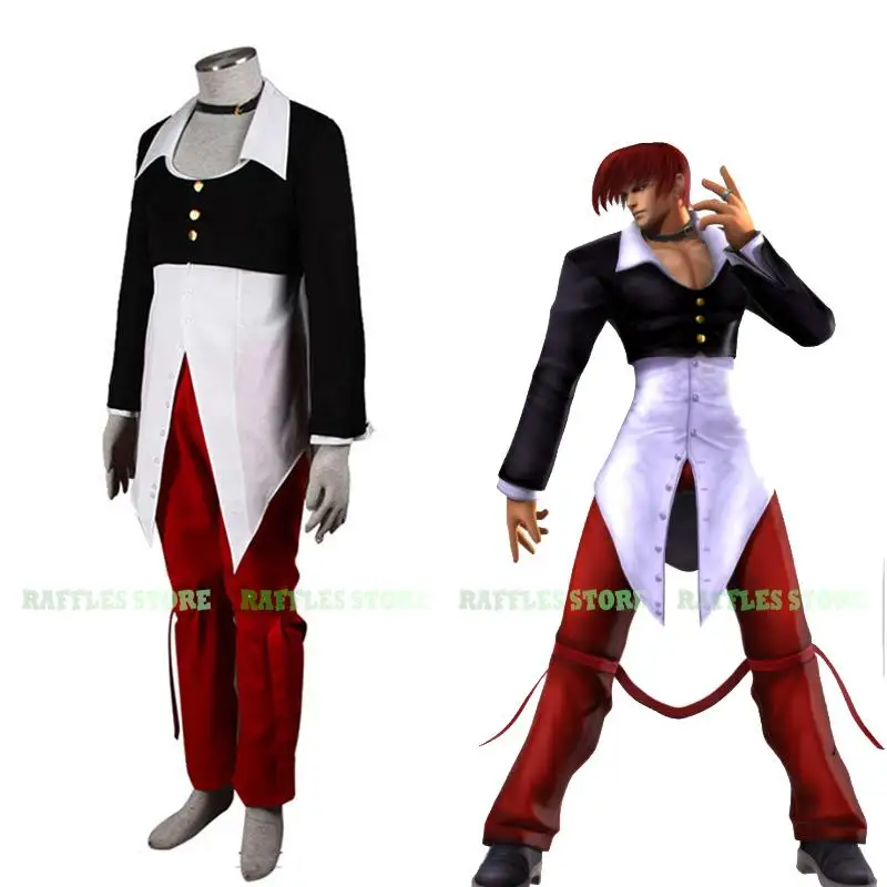Iori-yagami-cosplay-traje-peruca-kof-rei-lutadores-anime-jogos-cosplay ...