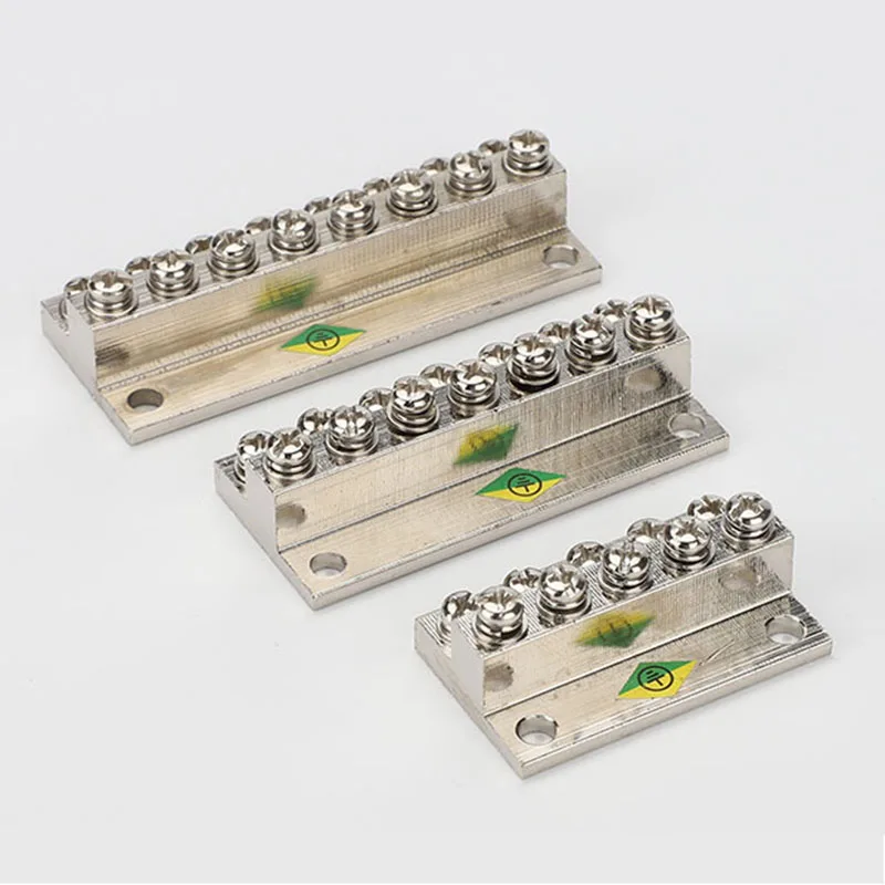 Double-layer-Terminal-Block-JDG-6-8-10-12Hole-Land-Row-Zero-Line ...