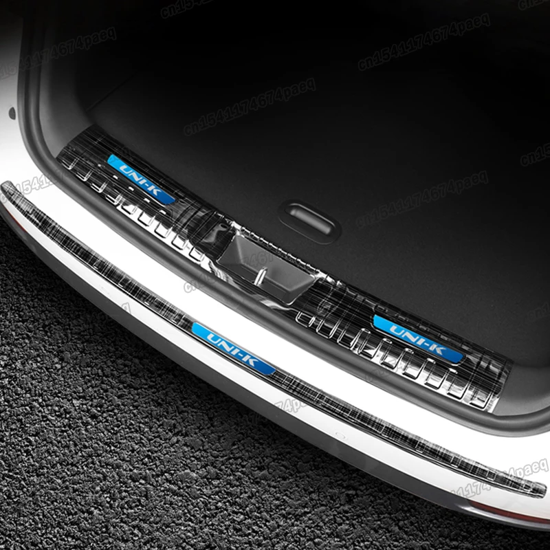 car-trunk-sill-door-threshold-panel-trims-protect-for-changan-uni-k ...