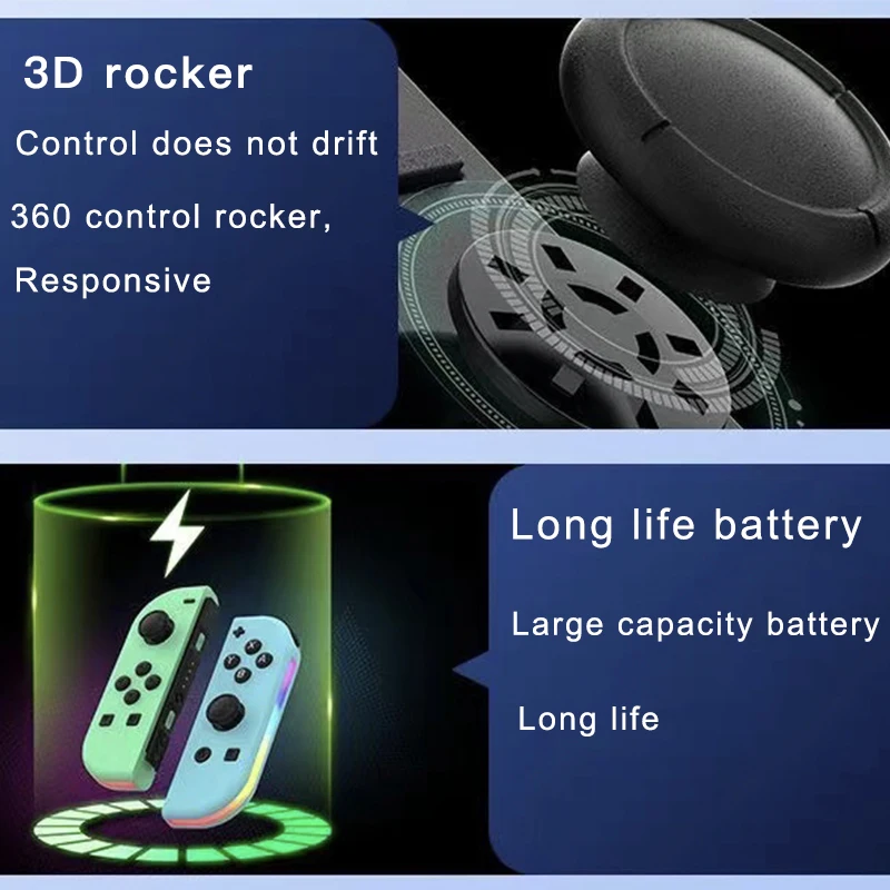 Wireless Controller für Nintendo Switch Joy-Con (L/R) Paar ...