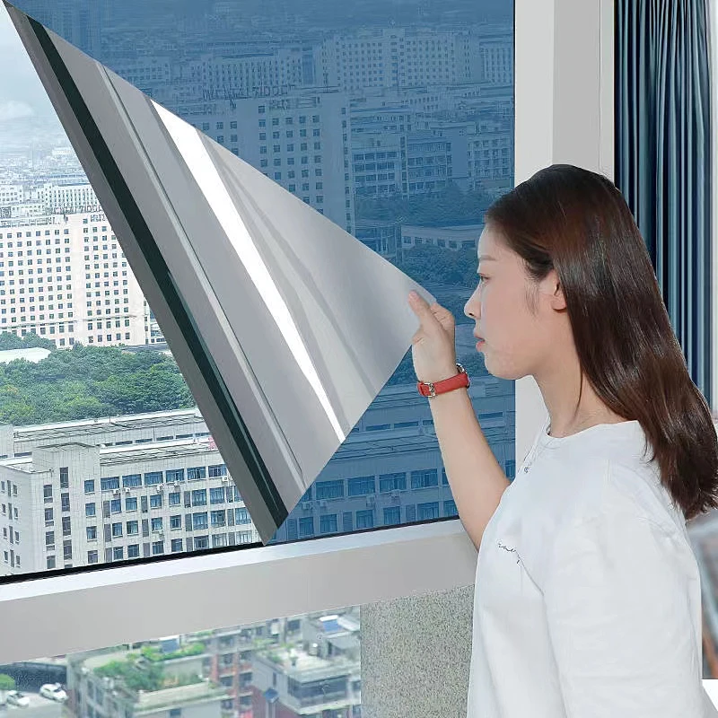 Privacy-window-film-sunshade-mirror-reflection-one-way-mirror-window ...