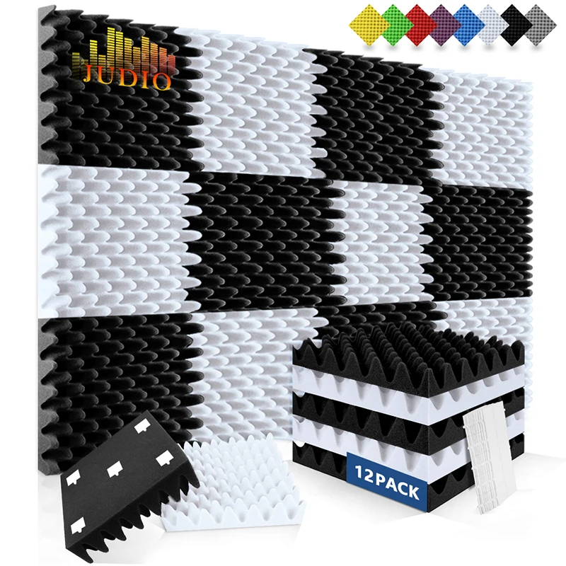 Studio-Acoustic-Sponge-12-Pack-For-Podcasting-Recording-Studios-Offices ...