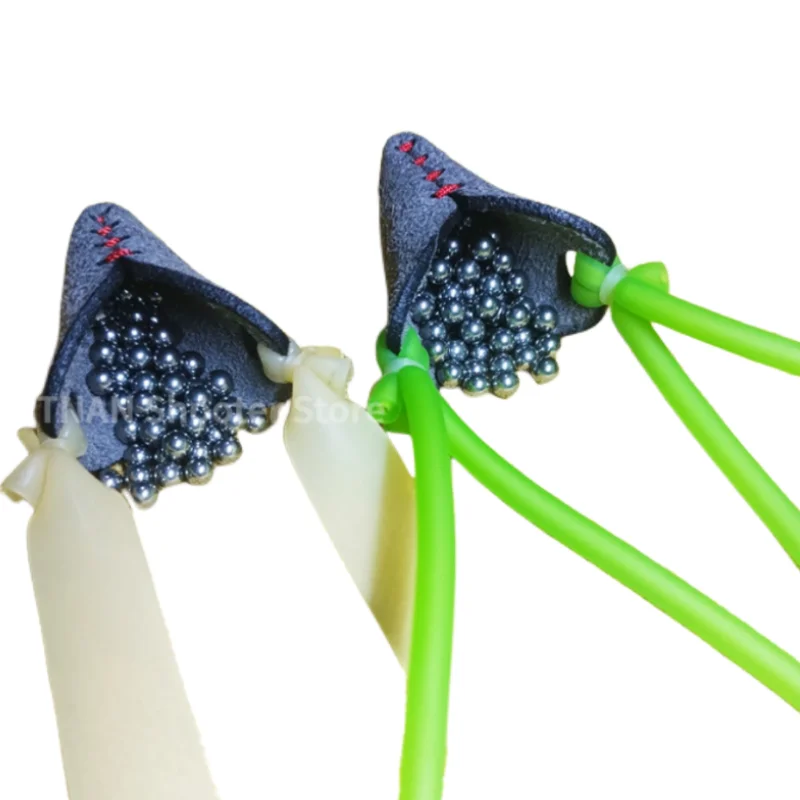 Large-Leather-Pocket-Professional-Slingshot-Rubber-Band-High-Elasticity ...