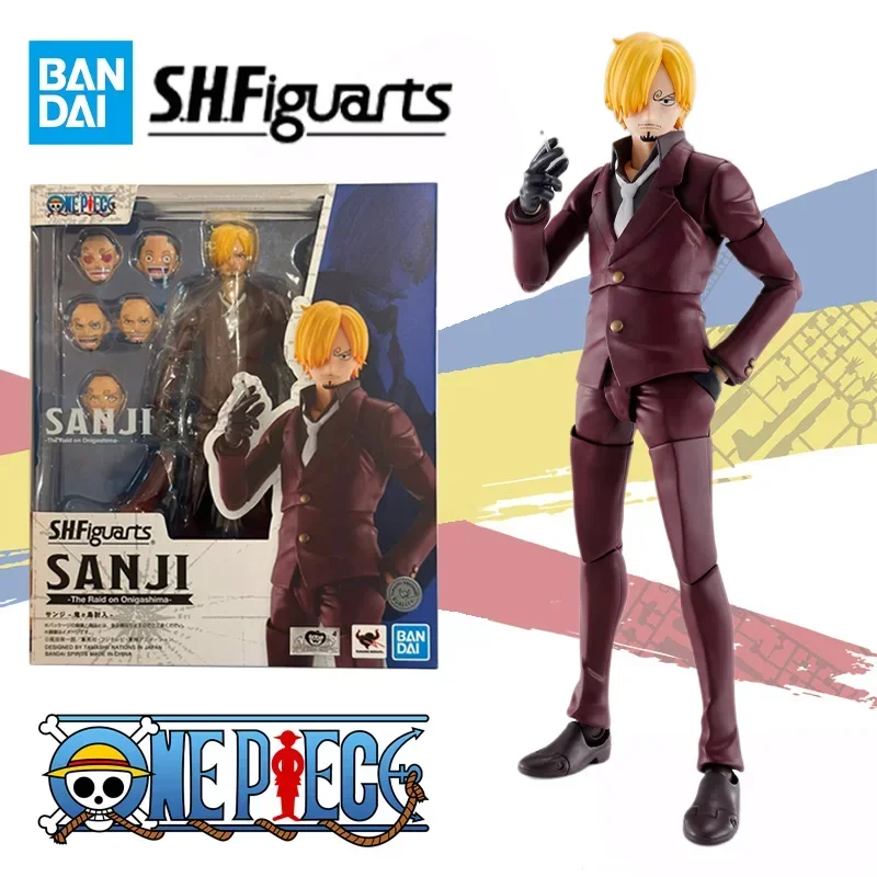 Bandai-Original-S-H-Figuarts-SHF-ONE-PIECE-SANJI-Roronoa-Zoro-Monkey-D ...