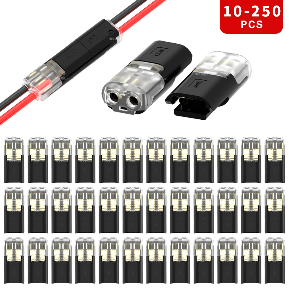 2-Pin-Connector-10-250Pcs-Pluggable-Wire-Ternimnal-Block-18-22Awg-Easy ...