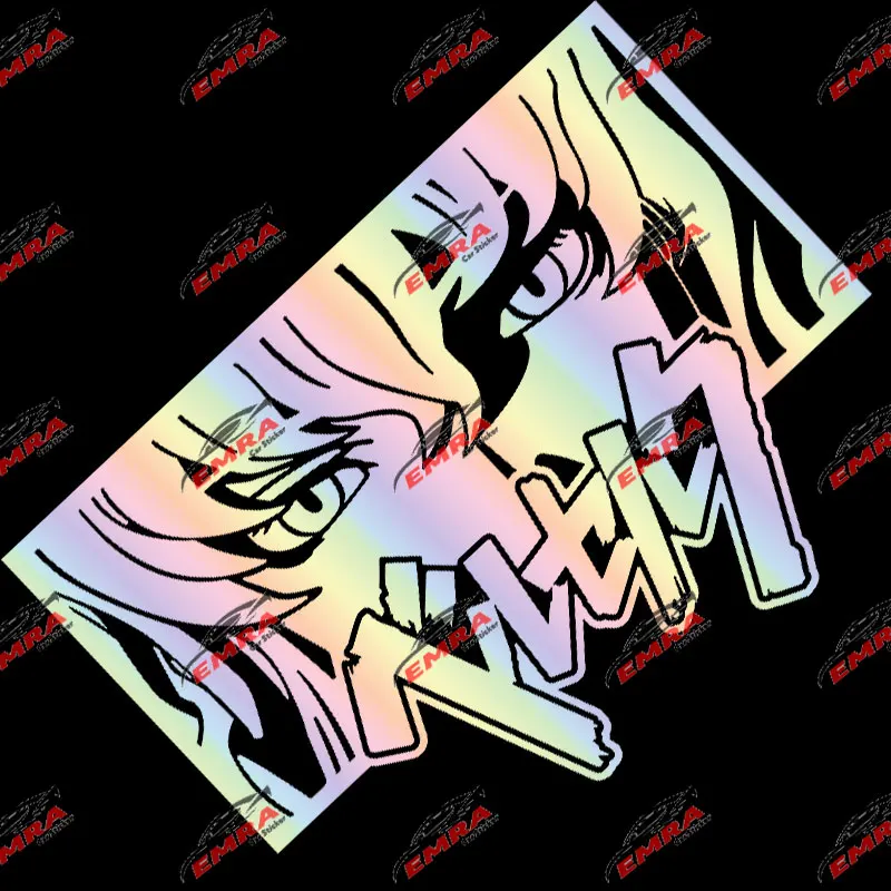Japanese Anime Car Sticker Window Decoration Individuation External ...