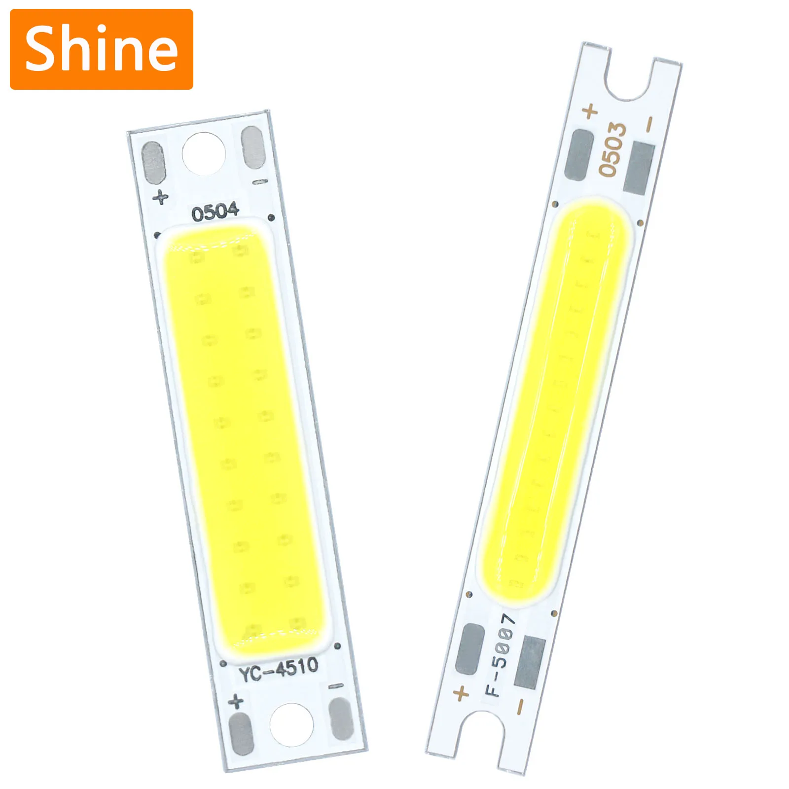 8pcs-5W-300mA-COB-LED-Light-Chip-DC15V-17V-50-7mm-45-10mm-For ...