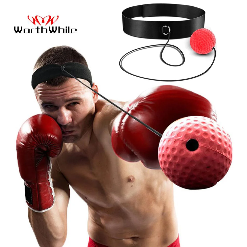 Lohnende Kick Boxing Reflex Ball Kopf Band Kampf Geschwindigkeit ...