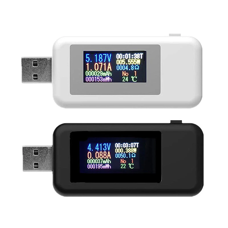 10 in 1 USB Tester DC Digital Voltmeter Amperimetro Current Voltage ...