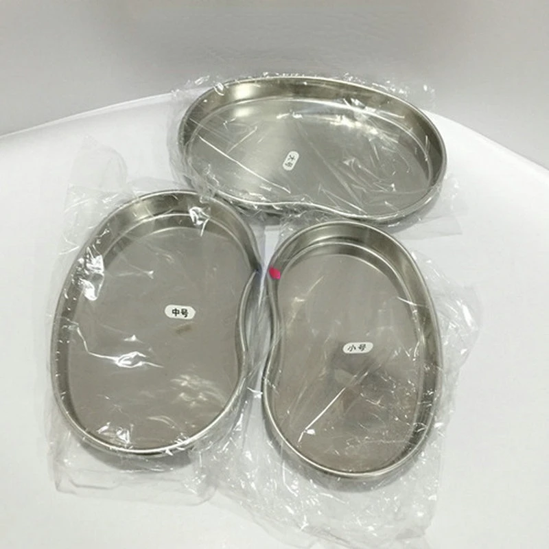 Surgical-Stainless-Steel-Kidney-Shaped-Sterilized-Tray-Jar-Pot ...