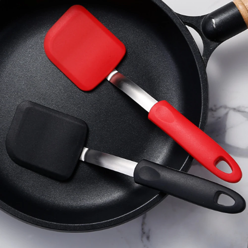 Silicone-Cookie-Spatula-Turner-Nonstick-Mini-Brownie-Spatula-Flexible ...