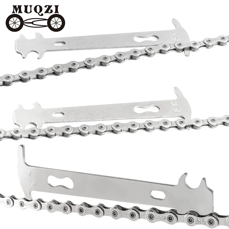MUQZI Chain Wear Checker Indicator Repair Tool MTB Road Chains Gauge ...