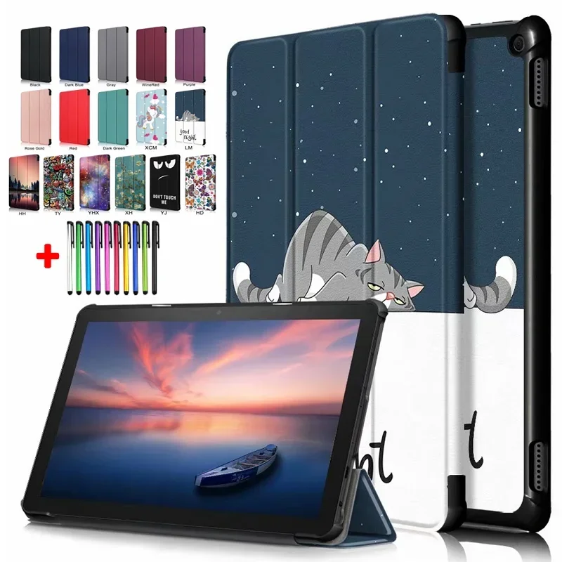 Kawaii Cat Unicorn Tablet Funda For Amazon Fire HD10 Case 2021 Kids ...