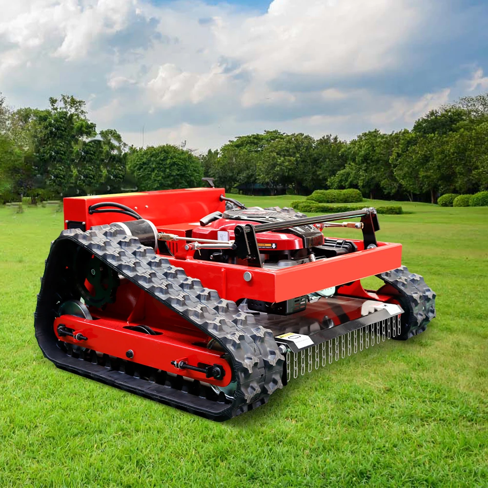 Lawn-Mower-550mm-Grass-Cutting-Machine-Gasoline-Mower-with-Remote ...