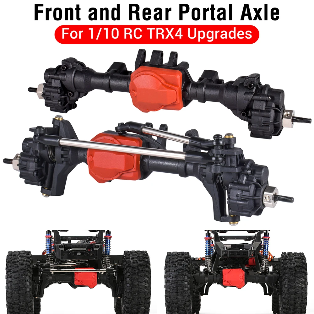 Metal-Front-and-Rear-Portal-Axles-for-RC-Traxxas-TRX4-1-10-Rock-Crawler ...