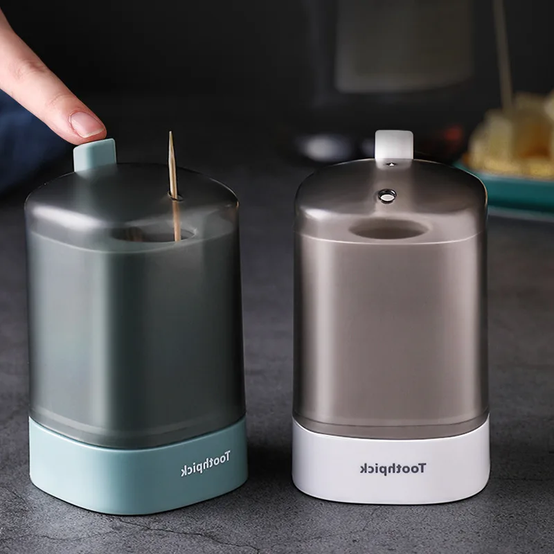 Automatic Pops Up Toothpick Box Dispenser Home Living Room Dining Room ...